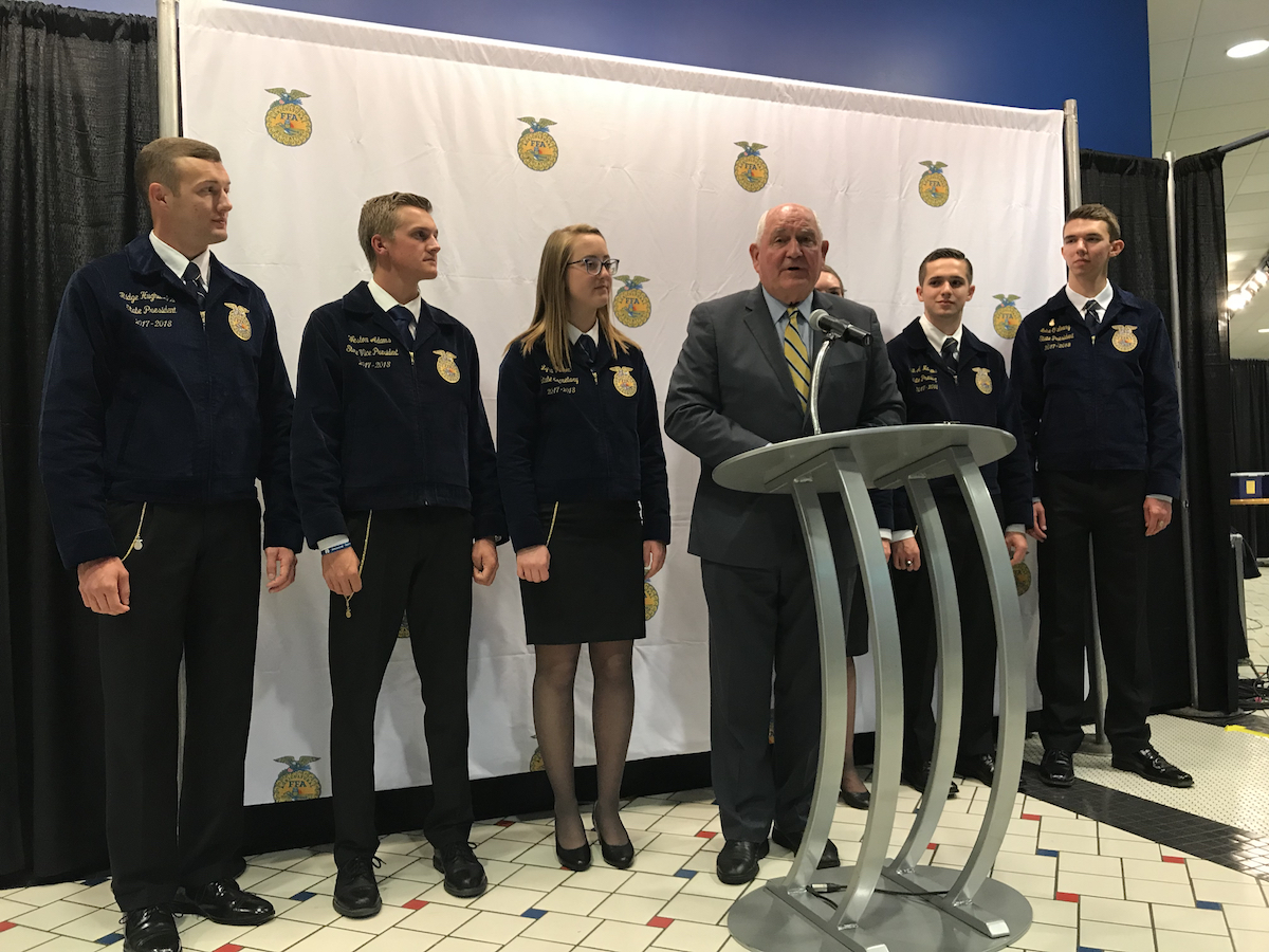 Secretary Sonny Attends First FFA Convention | AgWired