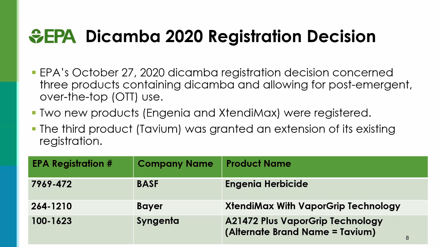 EPA Pesticide Program Update for Cotton | AgWired