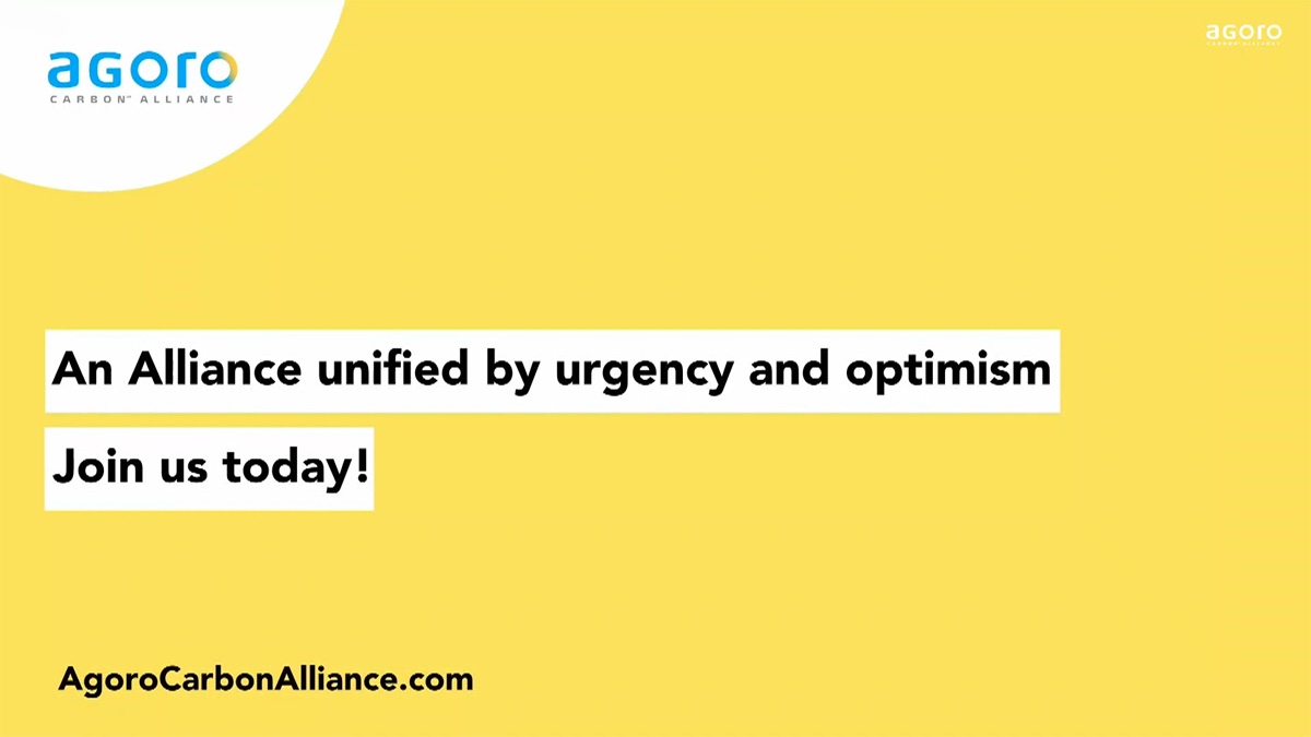 Global Launch of Agoro Carbon Alliance | AgNewsWire